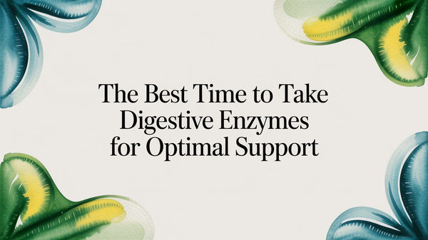 The Best Time to Take Digestive Enzymes for Optimal Support - AloeCure