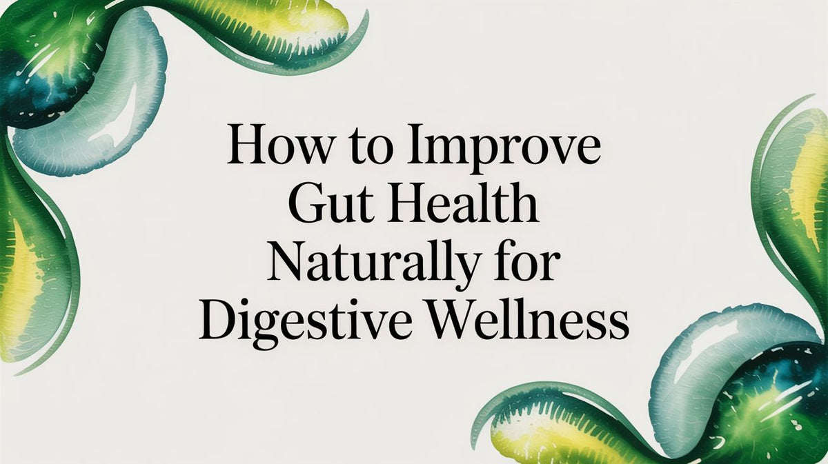 How to Improve Gut Health Naturally for Digestive Wellness - AloeCure