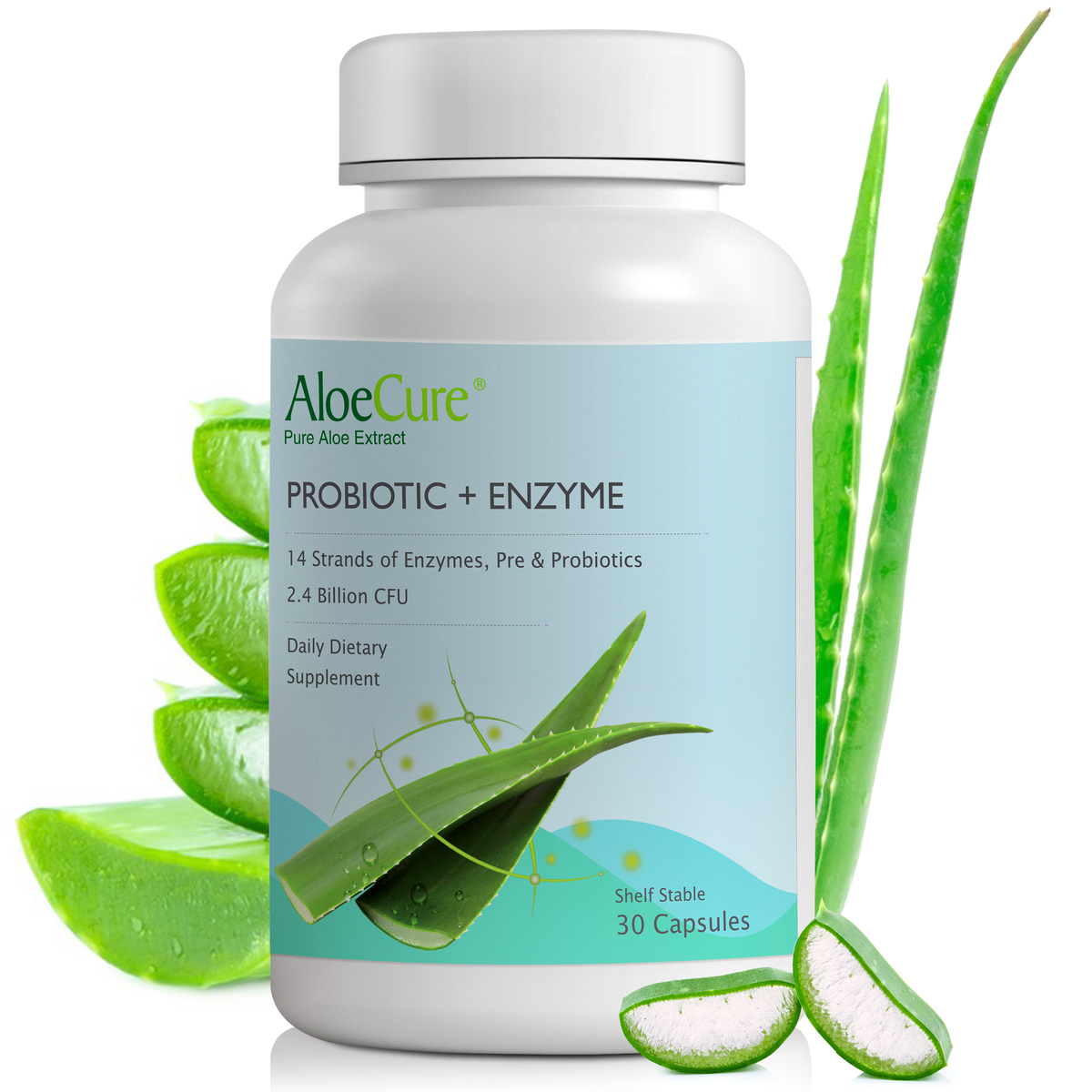 AloeCure Probiotic + Enzyme Blend
