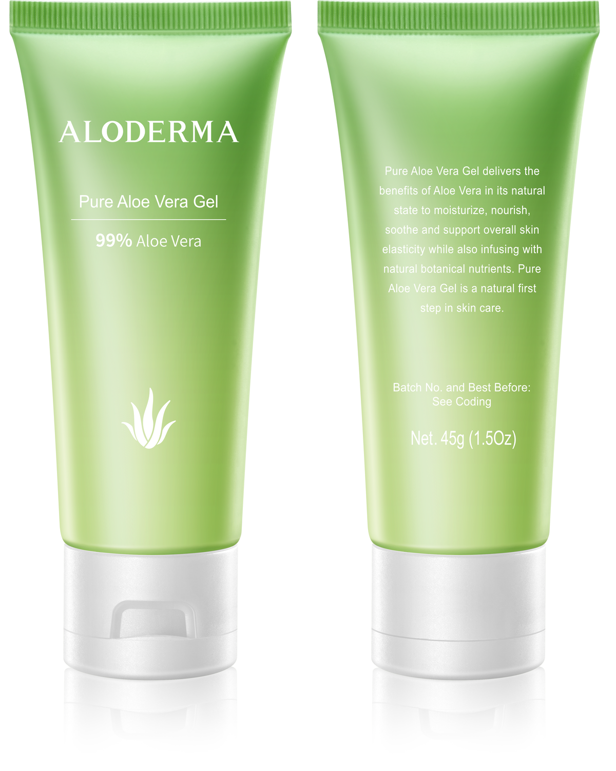 ALODERMA Pure Aloe Vera Gel - 45g - AloeCure