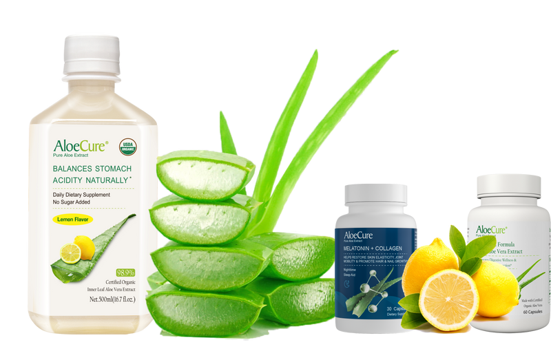 AloeCure Pure Aloe Vera Based Supplements