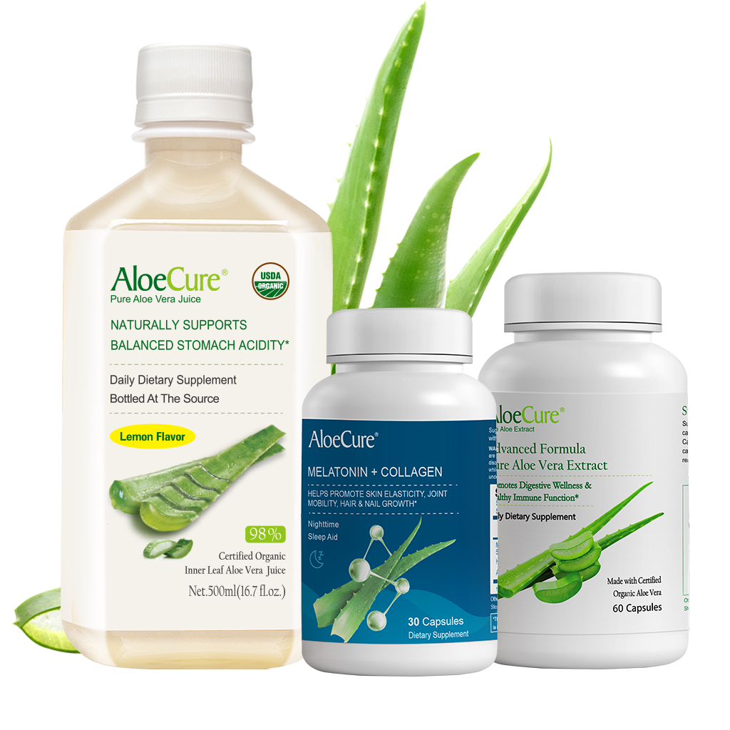 AloeCure Pure Aloe Vera Based Supplements